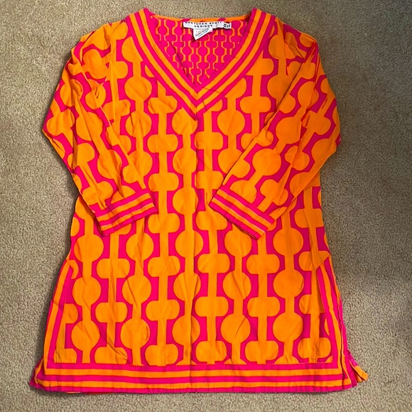 Gretchen Scott Designs | Swim | Gretchen Scott Pink And Orange Tunic ...